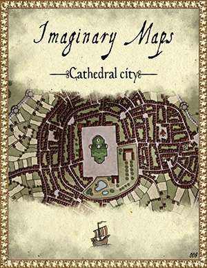 Imaginary Maps: Cathedral City | RPG Item | RPGGeek