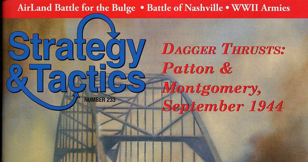 Dagger Thrusts: Patton & Montgomery, September 1944 | Board Game | BoardGameGeek