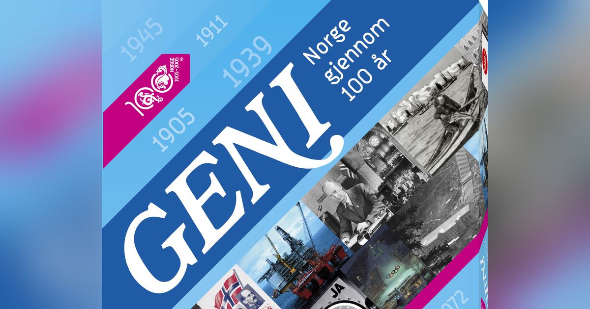 Geni: Norge gjennom 100 år | Board Game | BoardGameGeek