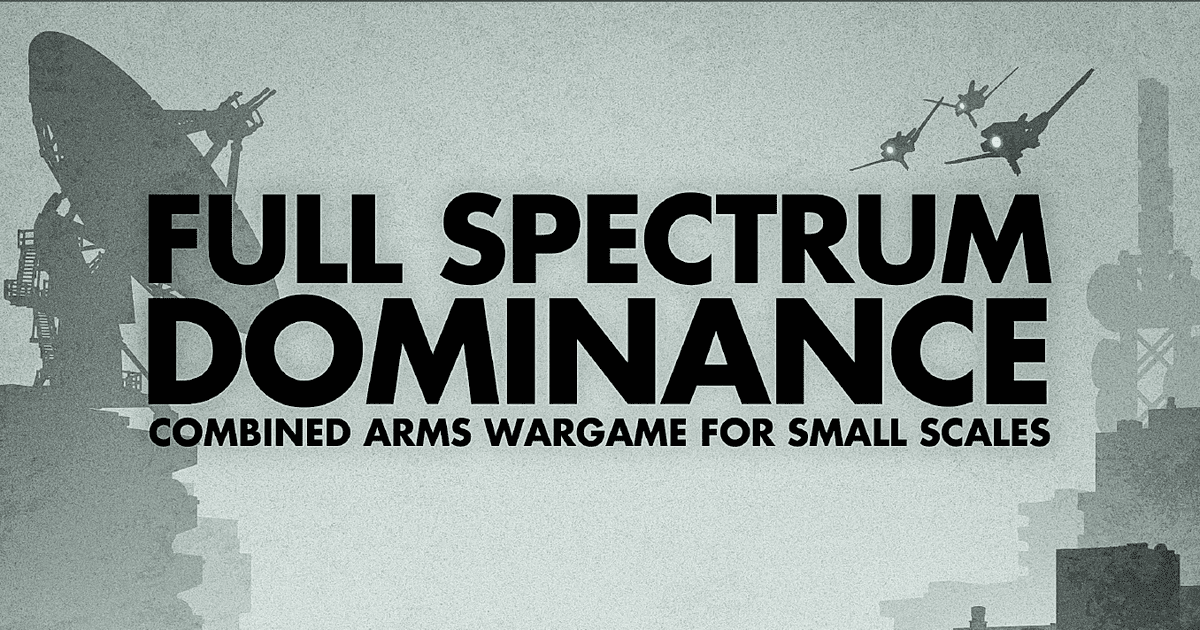 Full Spectrum Dominance | Board Game | BoardGameGeek
