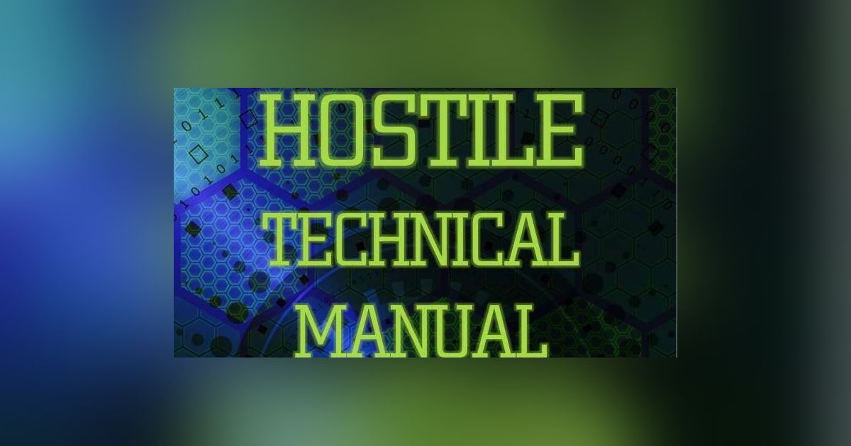 HOSTILE Technical Manual | RPG Item | RPGGeek