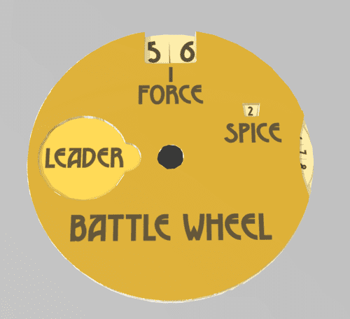 Spice Dial Battle Wheel (Laser Cut version) | Dune
