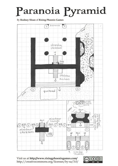 Paranoia Pyramid | RPG Item | RPGGeek