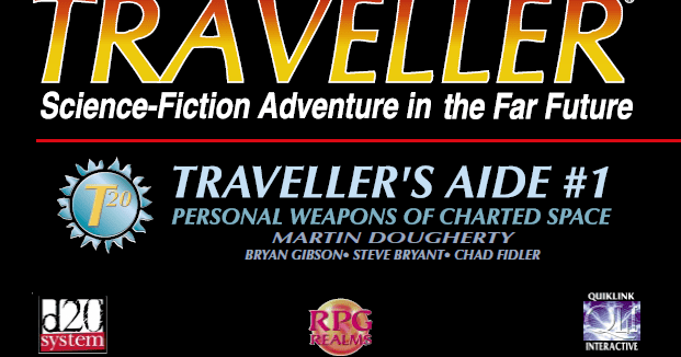 TA1: Traveller's Aide #1: Personal Weapons of Charted Space | RPG Item ...