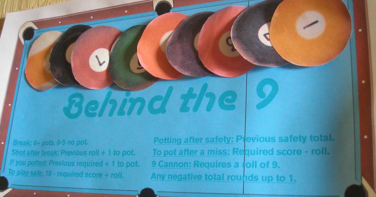 Behind The 9 | Board Game | BoardGameGeek