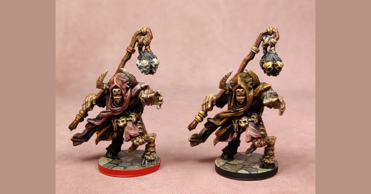 Descent: Dark Minotaur (The retry) | Painted Boardgame minis | RPGGeek