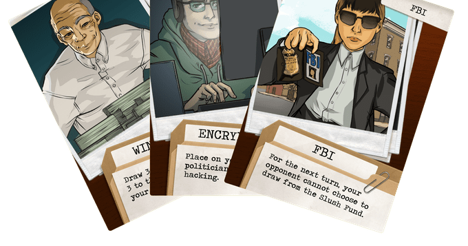 Slush Fund 2: Secret Powers Promo Pack | Board Game | BoardGameGeek