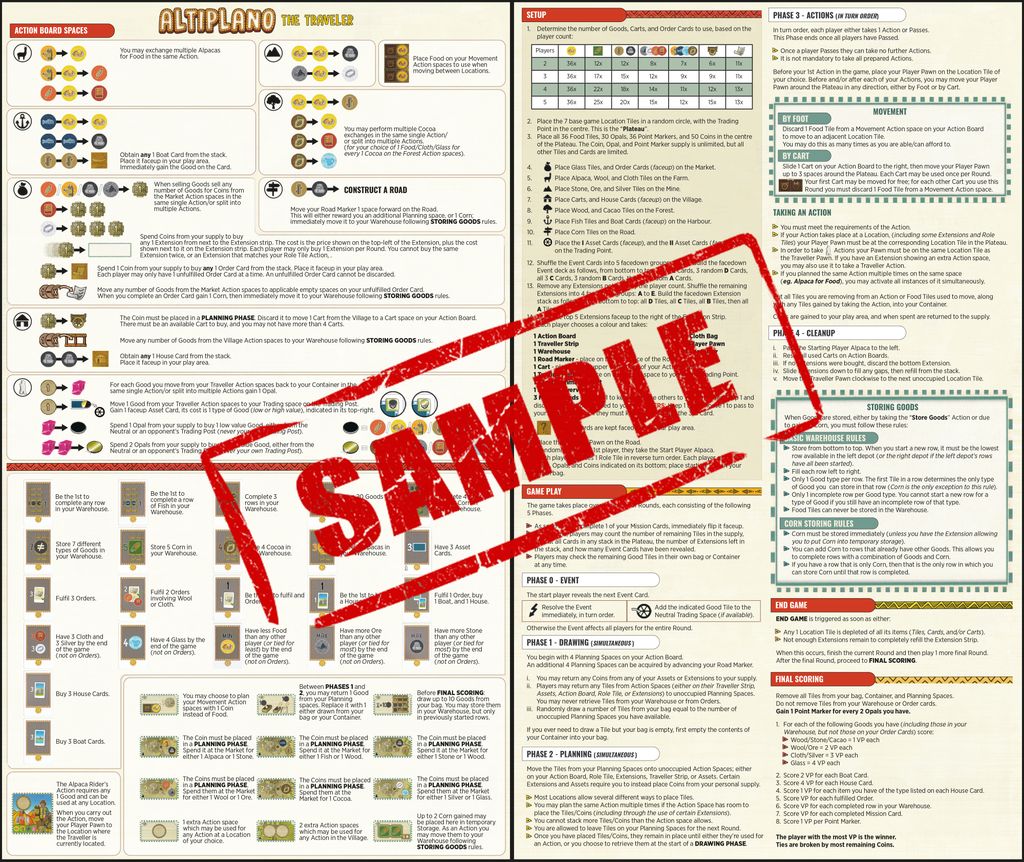 ACTION ANDY - Complete Compact Rules