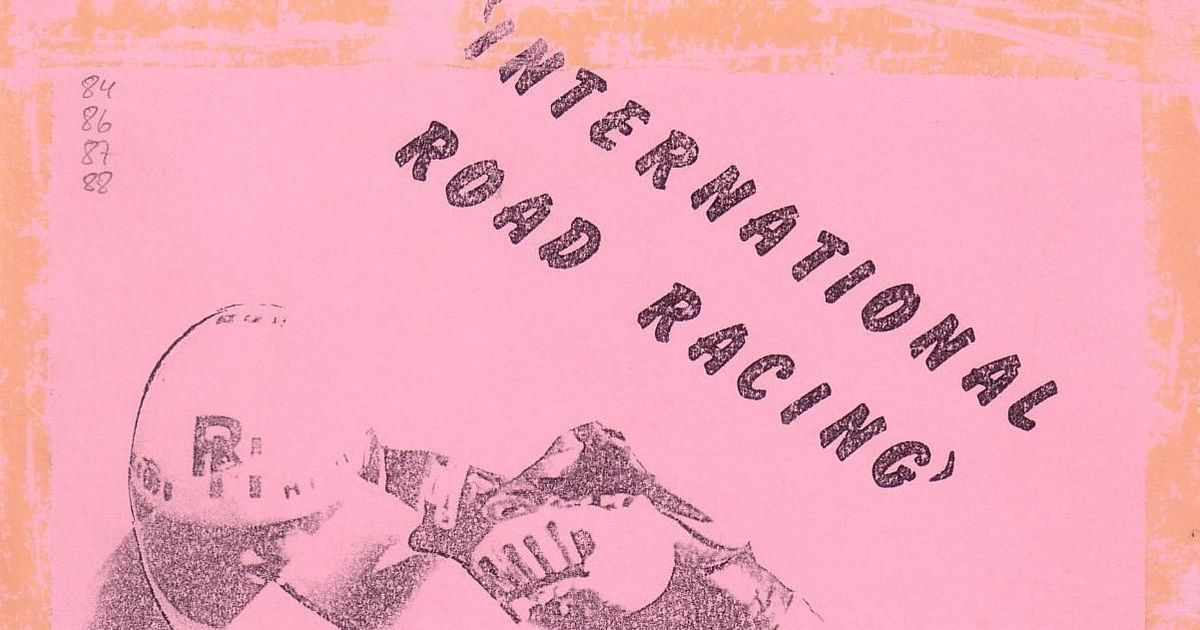 International Road Racing | Board Game | BoardGameGeek