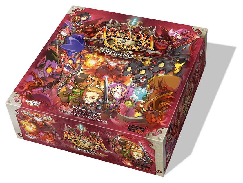 Arcadia Quest: Inferno | Image | BoardGameGeek