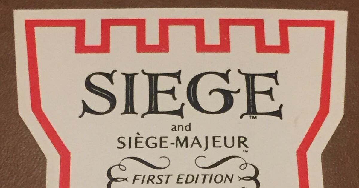 Siege | Board Game | BoardGameGeek