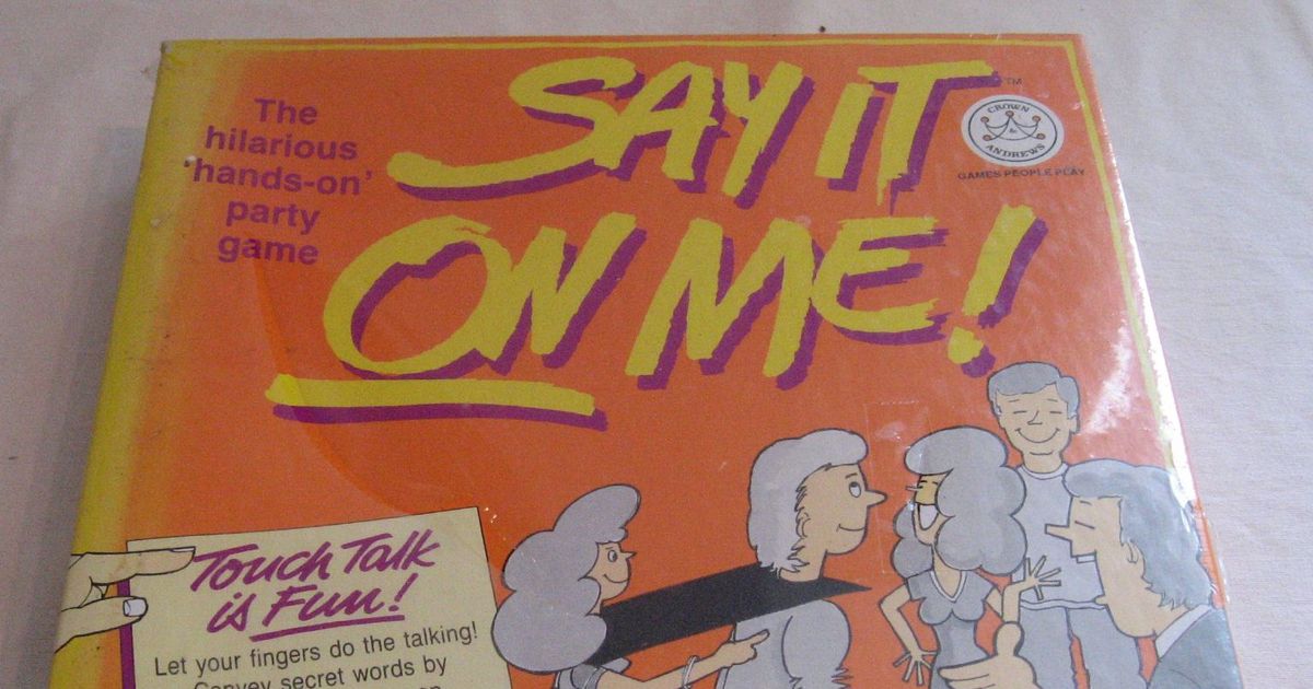 Say It On Me | Board Game | BoardGameGeek