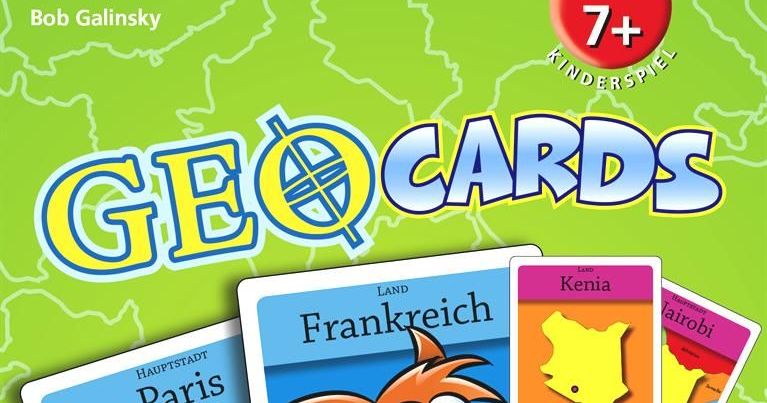 GeoCards World | Board Game | BoardGameGeek