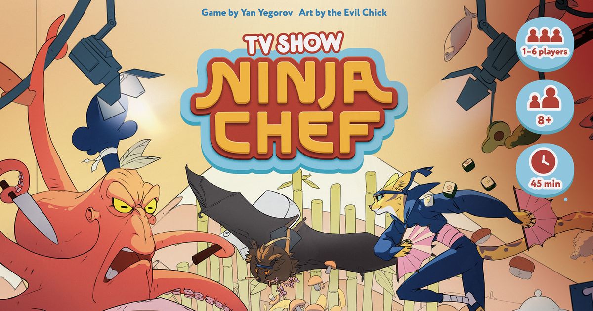 Ninja Chef | Board Game | BoardGameGeek