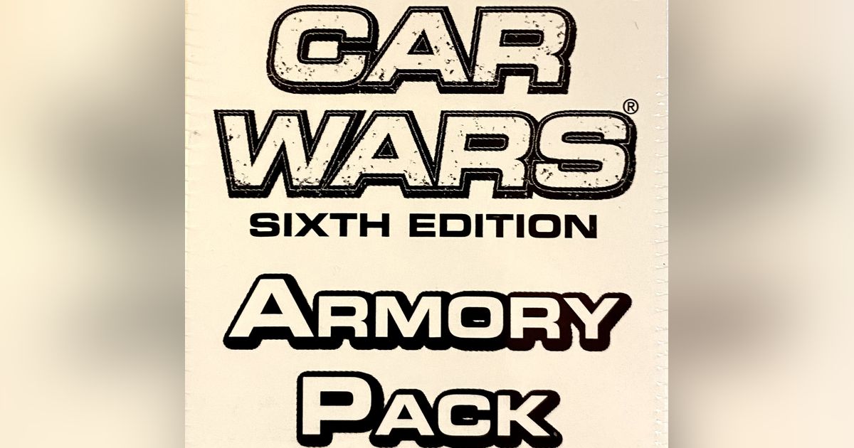 Car Wars (Sixth Edition): Armory Pack | Board Game | BoardGameGeek