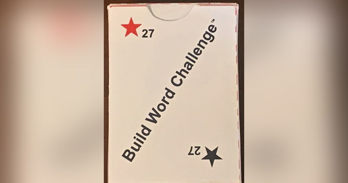 Build Word Challenge | Board Game | BoardGameGeek