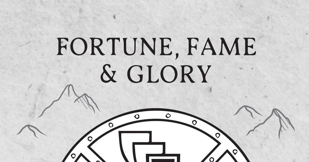 Fortune Fame & Glory | Board Game | BoardGameGeek