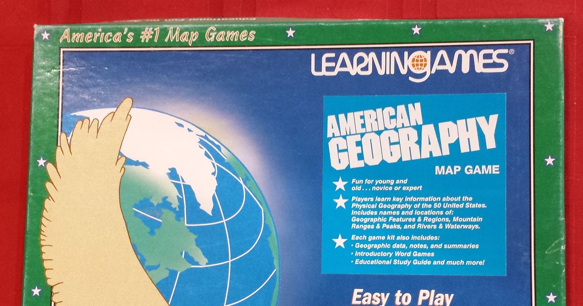 American Geography | Board Game | BoardGameGeek