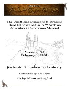 The Unofficial Dungeons & Dragons Third Edition Al-Qadim Arabian ...