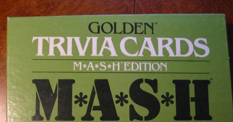 Golden Trivia Cards: M*A*S*H Edition | Board Game | BoardGameGeek