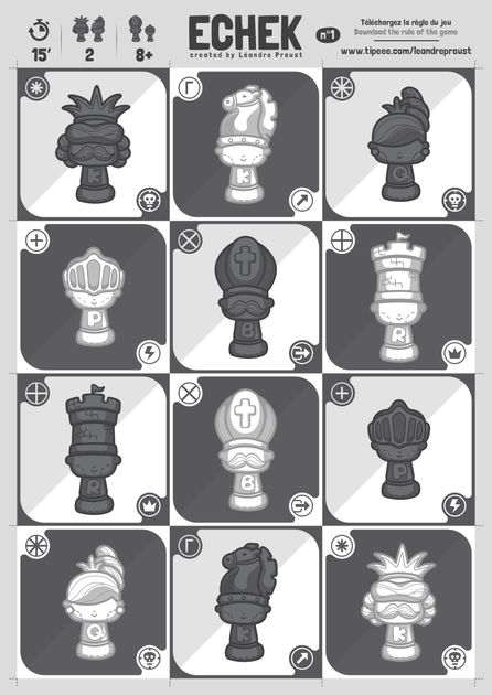 Echek | Board Game | BoardGameGeek