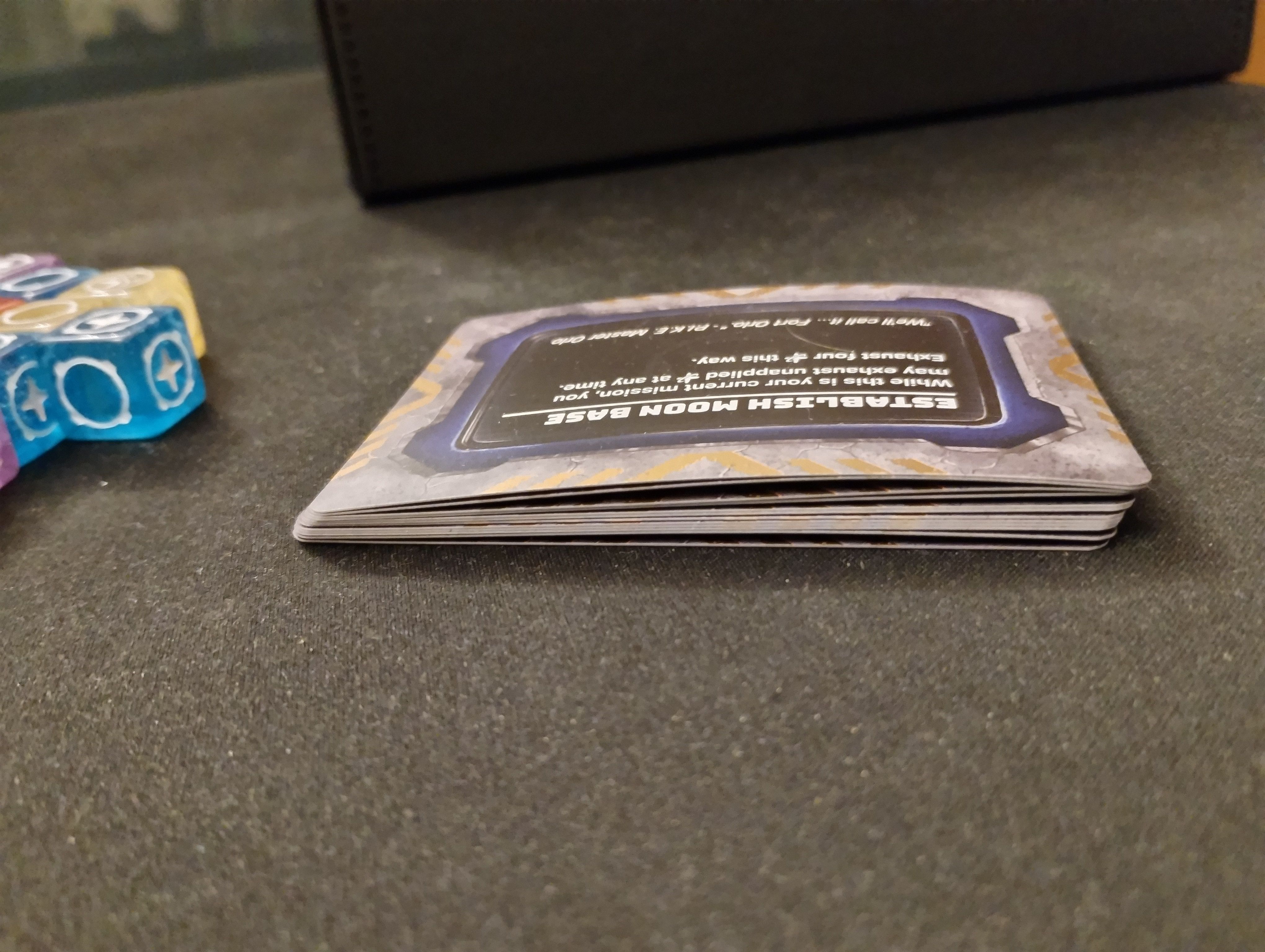 Has anyone had issues with curved cards in the Tanglewoods Kickstarter ...
