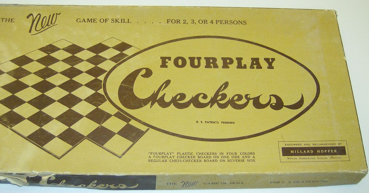 Fourplay Checkers | Board Game | BoardGameGeek