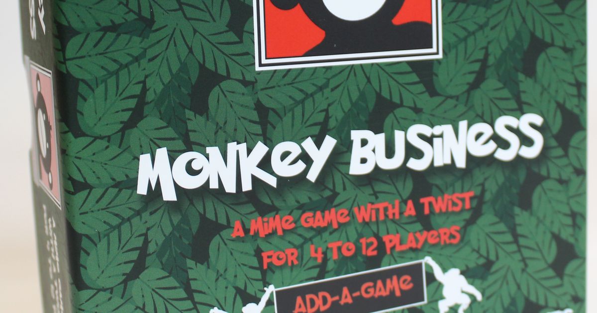 Monkey Business | Board Game | BoardGameGeek