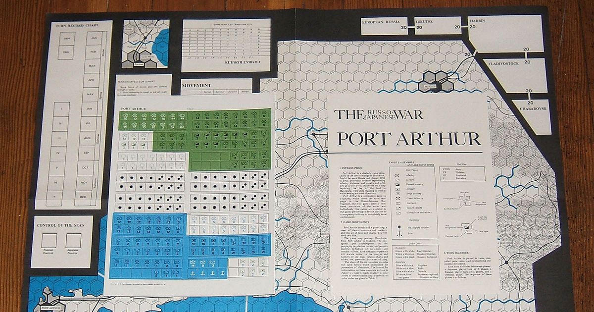 Port Arthur | Board Game | BoardGameGeek