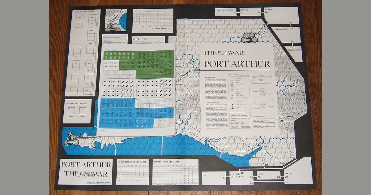 Port Arthur | Board Game | BoardGameGeek