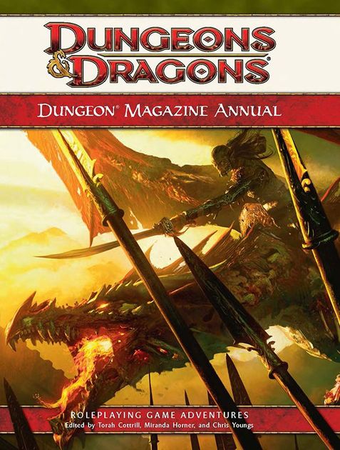 Dungeon Magazine Annual (2010) | RPG Item | RPGGeek