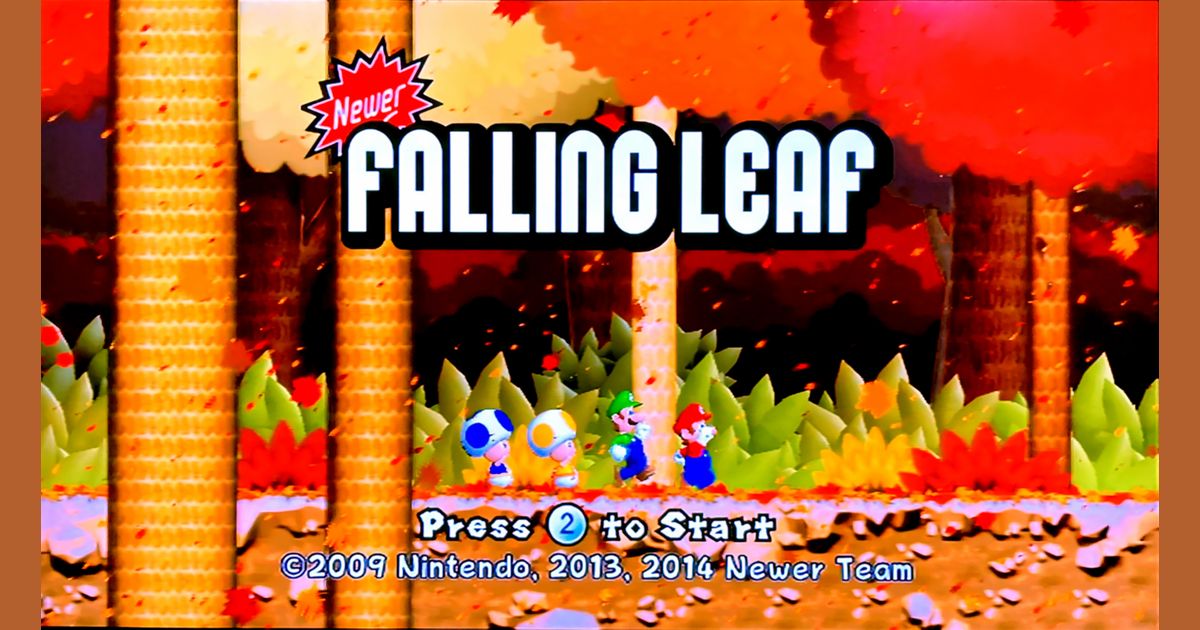 Newer Super Mario Bros Wii: Falling Leaf | Video Game | VideoGameGeek