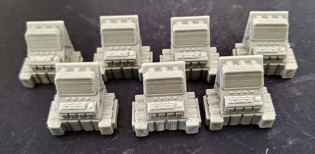 Nemesis: BGExpansions Computer Terminal Tokens | Board Game Accessory ...