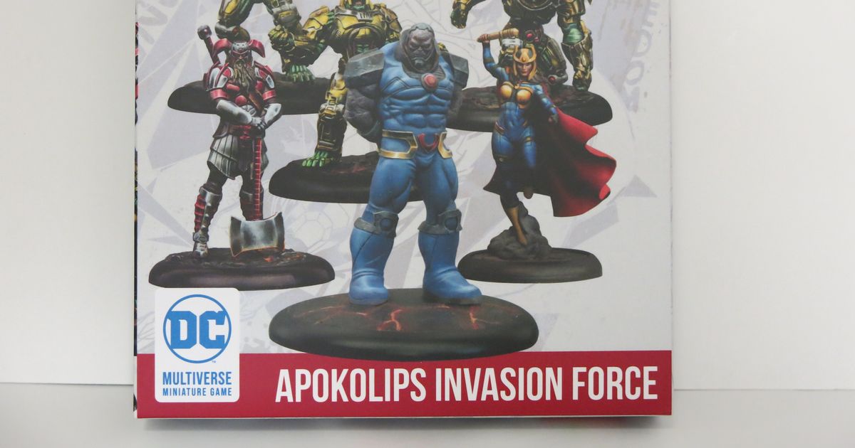 DC Universe Miniature Game: Apokolips Invasion Force | Board Game ...