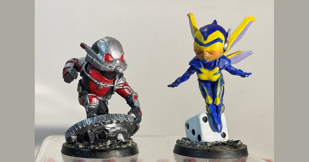 Marvel United - Model A Week - #5 | My Miniature Painting | BoardGameGeek