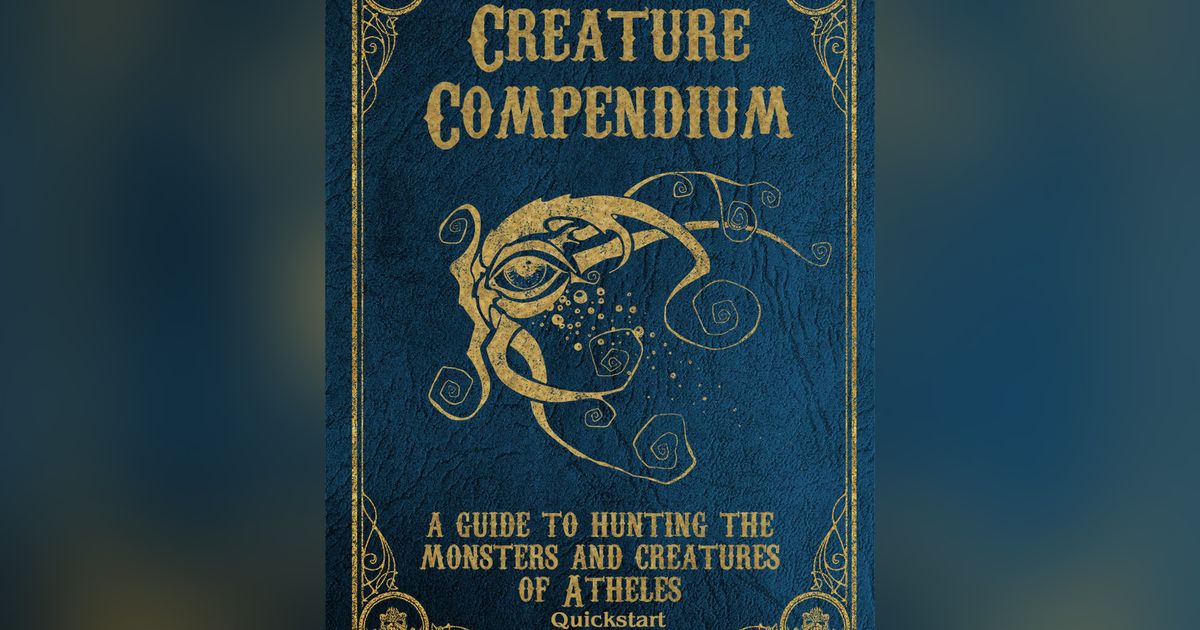 SagaBorn Creature Compendium Quickstart | RPG Item | RPGGeek