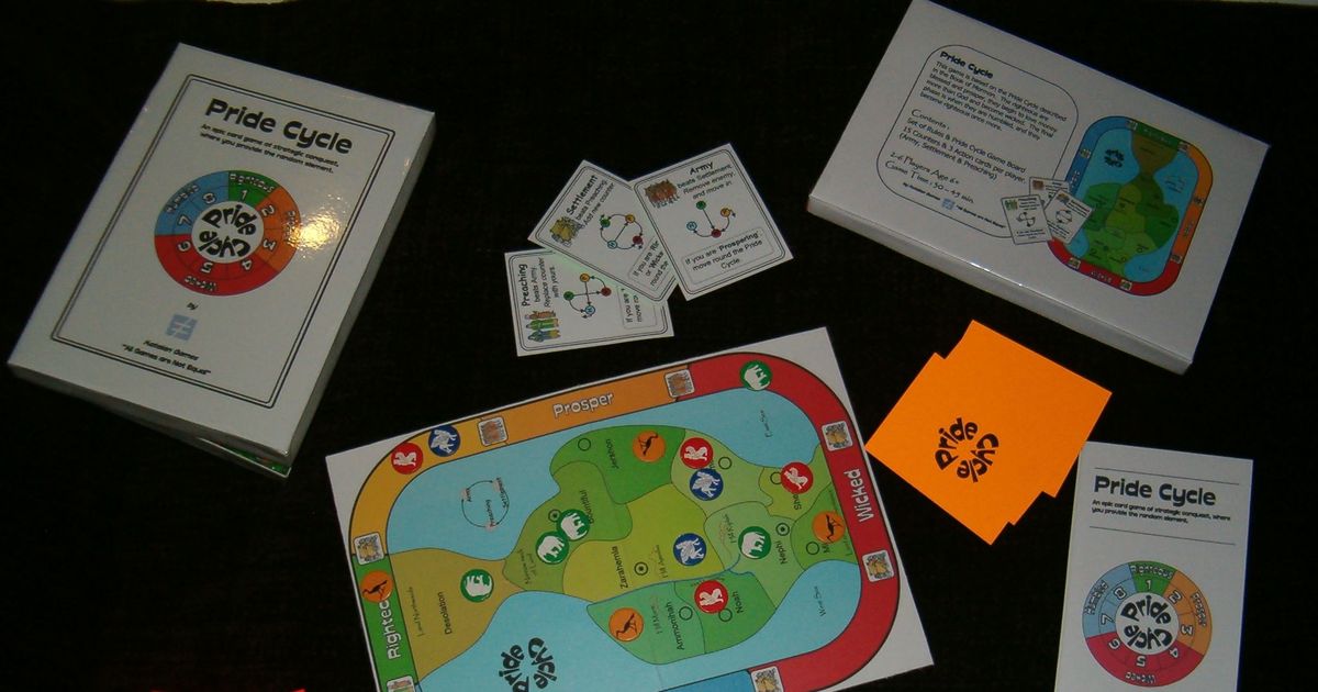 Pride Cycle | Board Game | BoardGameGeek