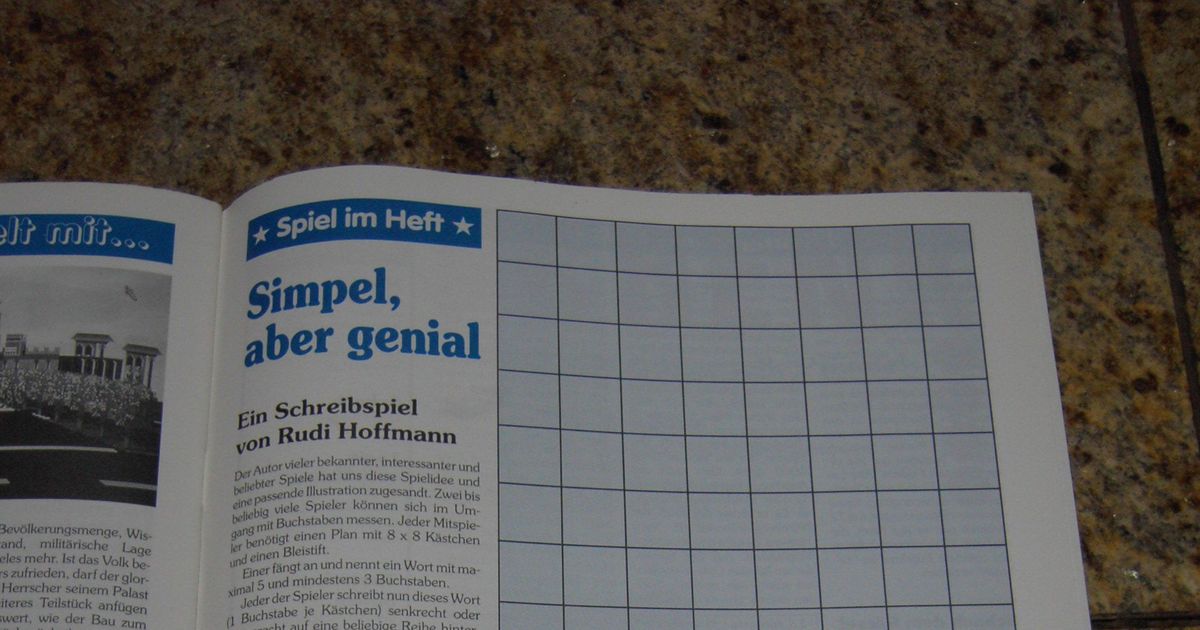 Simpel, aber genial | Board Game | BoardGameGeek