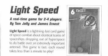 Light Speed | Board Game | BoardGameGeek