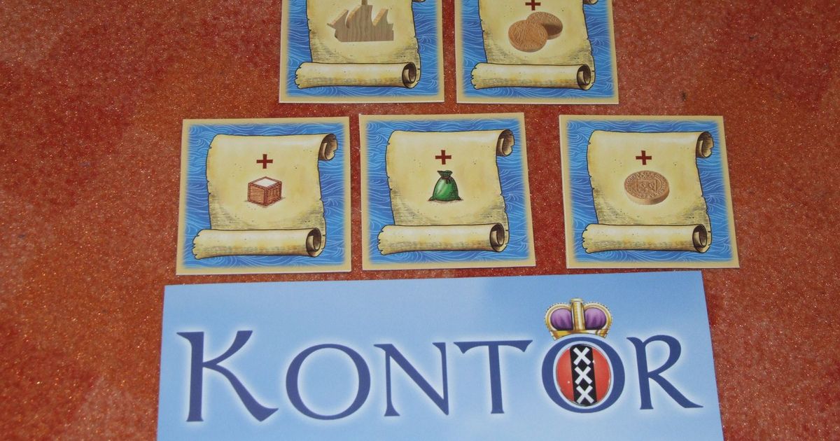 Kontor: Die Aktionstafeln | Board Game | BoardGameGeek