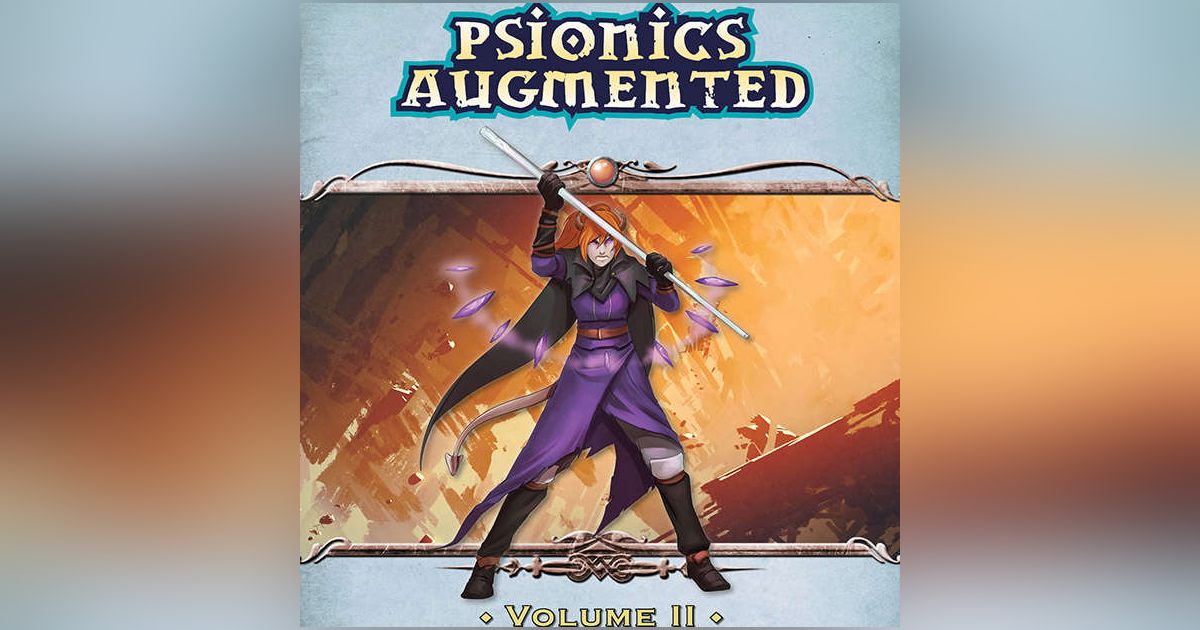 Psionics Augmented Volume II | RPG Item | RPGGeek