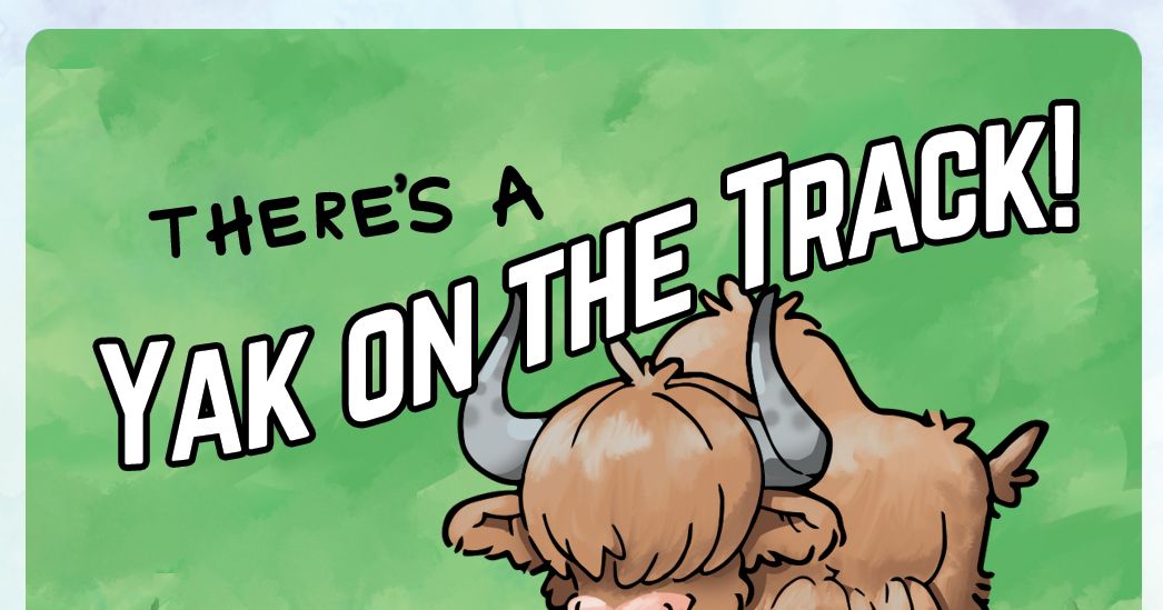 There's A Yak On The Track! | Board Game | BoardGameGeek