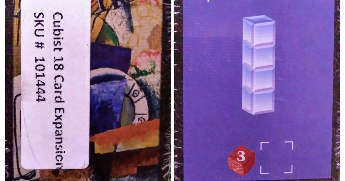 Cubist: Cards Expansion Pack | Board Game | BoardGameGeek