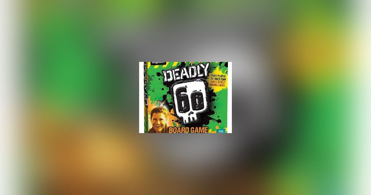 Deadly 60 Tracker Board Game | Board Game | BoardGameGeek