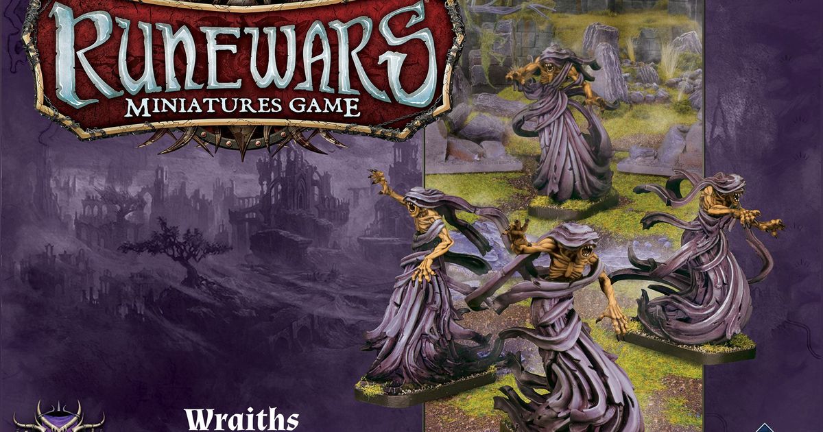 Runewars Miniatures Game: Wraiths – Unit Expansion | Board Game ...