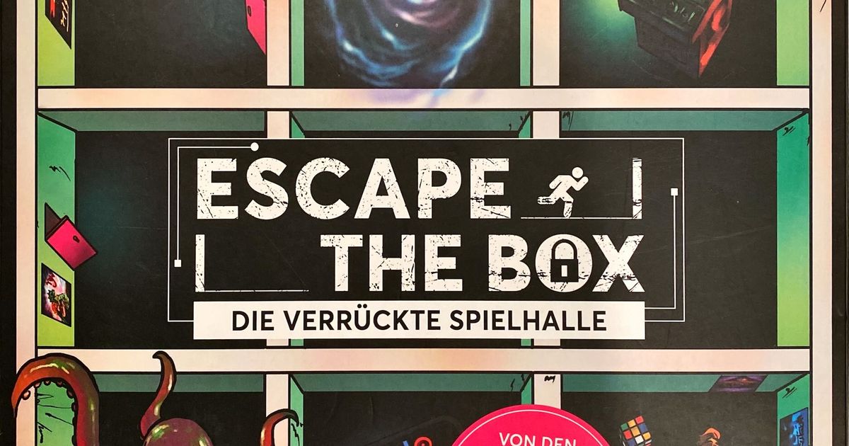 Escape The Box: Die verrückte Spielhalle | Board Game | BoardGameGeek
