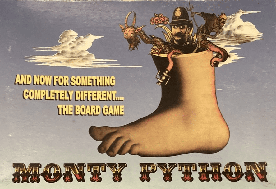 monty python foot png
