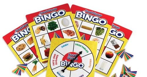 Food Group Bingo | Board Game | BoardGameGeek