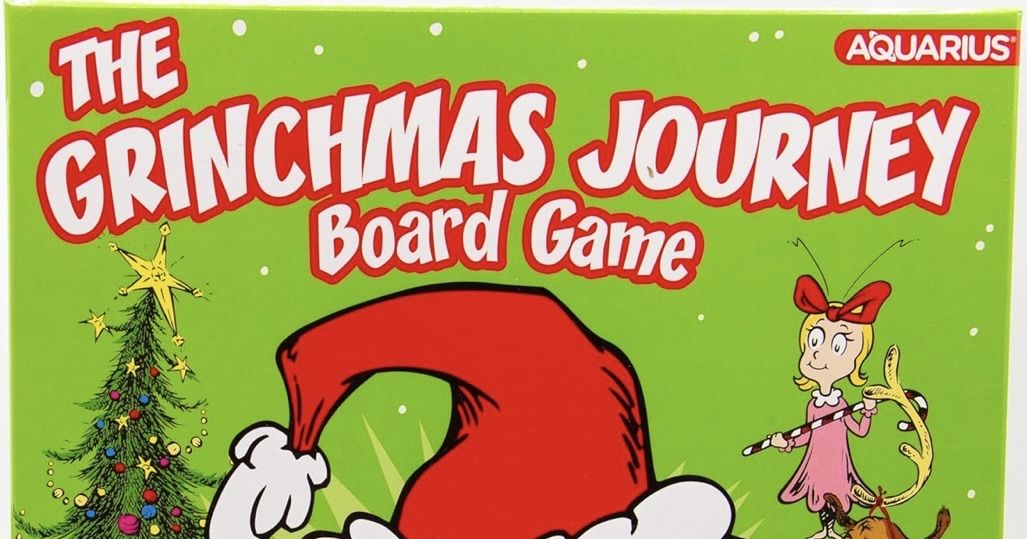 The Grinchmas Journey Board Game: How the Grinch Stole Christmas ...