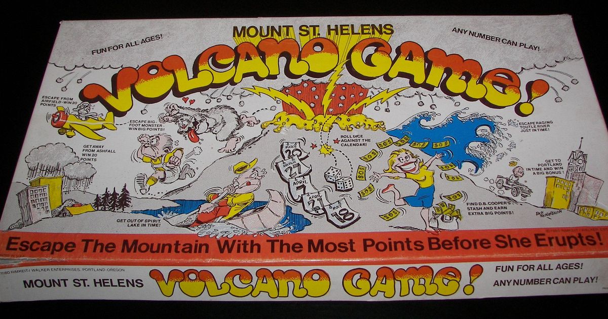 Mount St. Helens Volcano Game | Board Game | BoardGameGeek